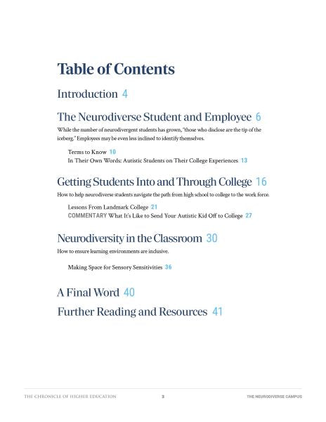 The Neurodiverse Campus | The Chronicle of Higher Education – Chronicle Store