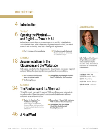 Higher Education Reports & Guides - The Chronicle Store